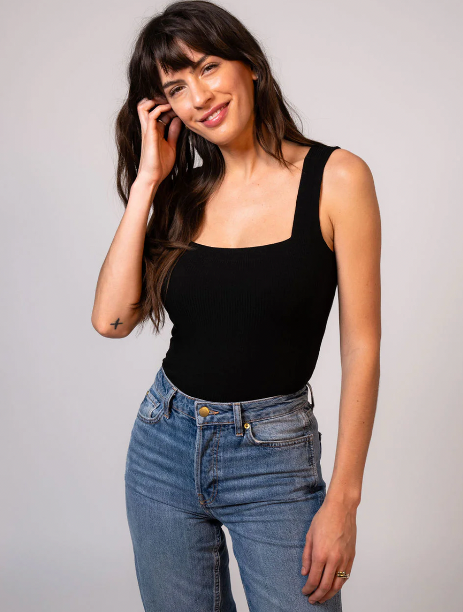 Emilia Ribbed Tank – Elephant Clouds Apparel