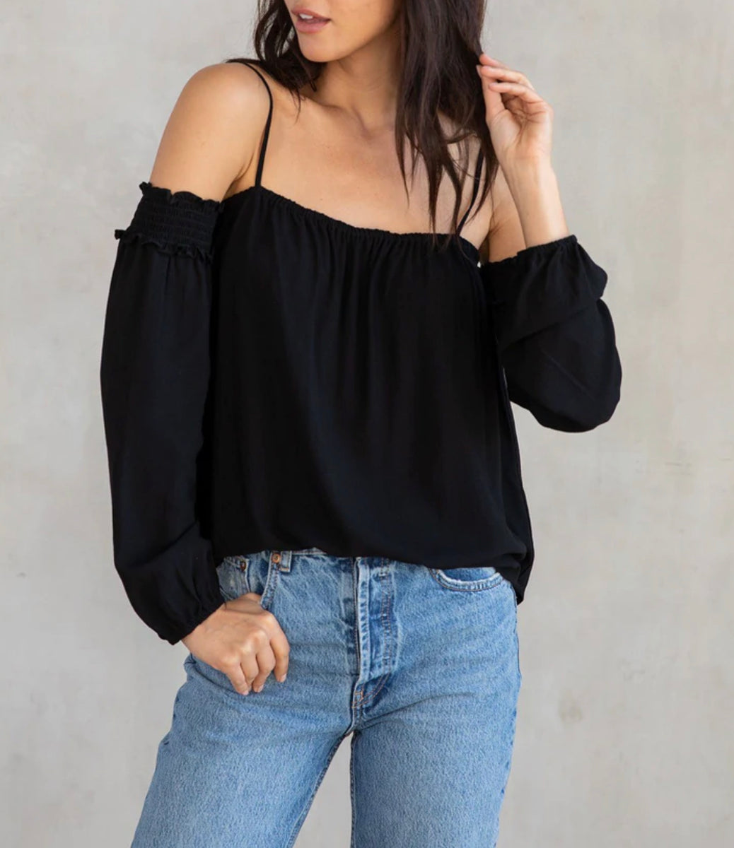 Leandra Off Shoulder Top – Elephant Clouds Apparel